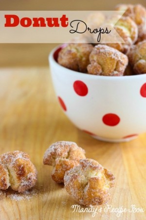 Donut Drops | Mandy's Recipe Box