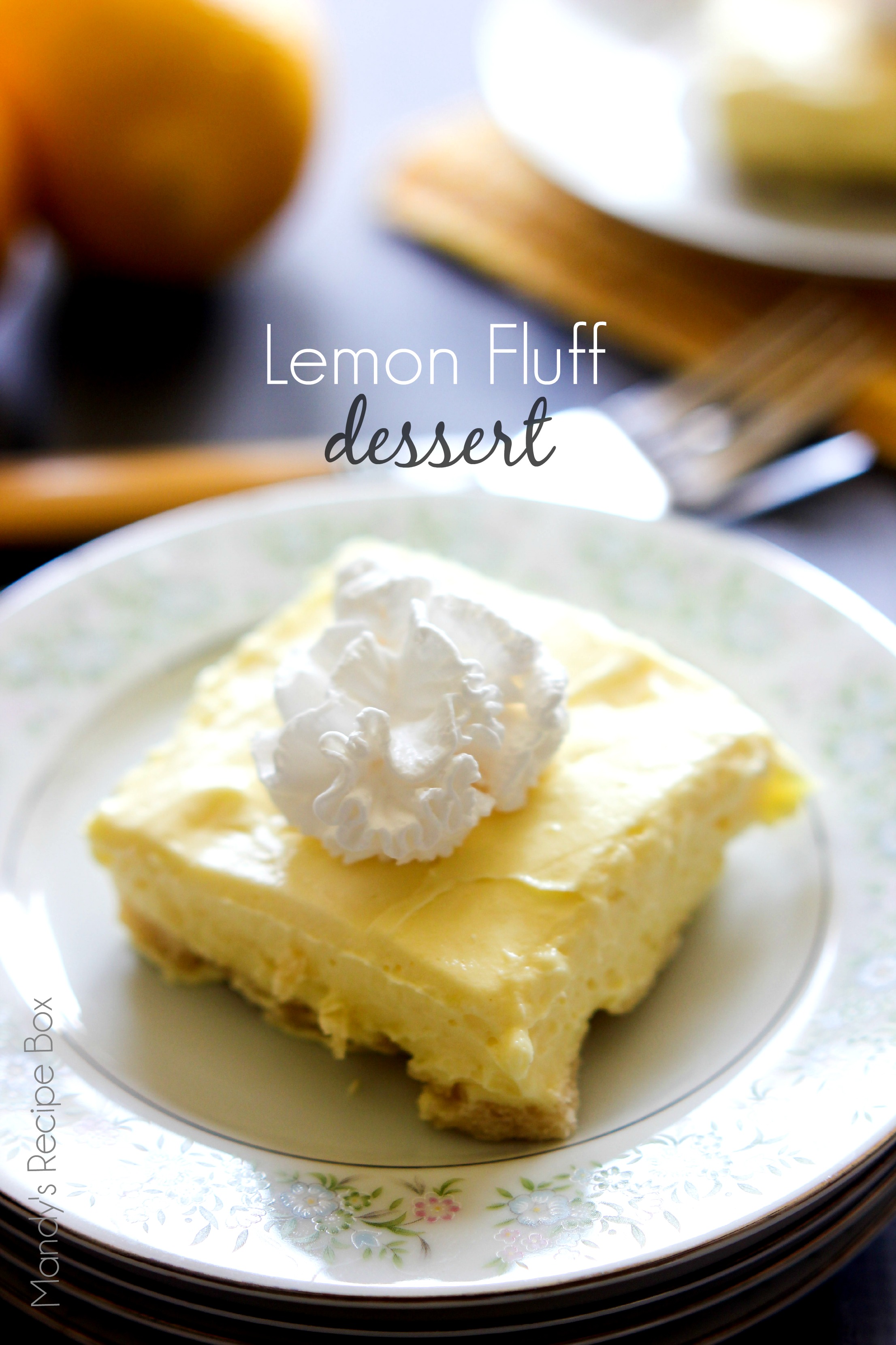 Lemon Fluff Dessert Mandy s Recipe Box